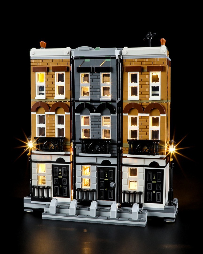 Zestaw oświetlenia LED do Lego Ekspres dla Hogwartu 76405 Harry Potter ...